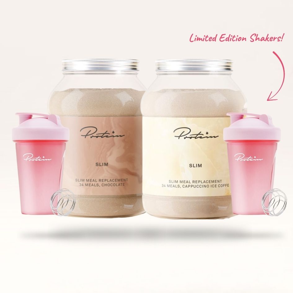 Bestie Duo, 2 Jars + 2 Free Limited Edition Pink Shakers – Protein Com ...